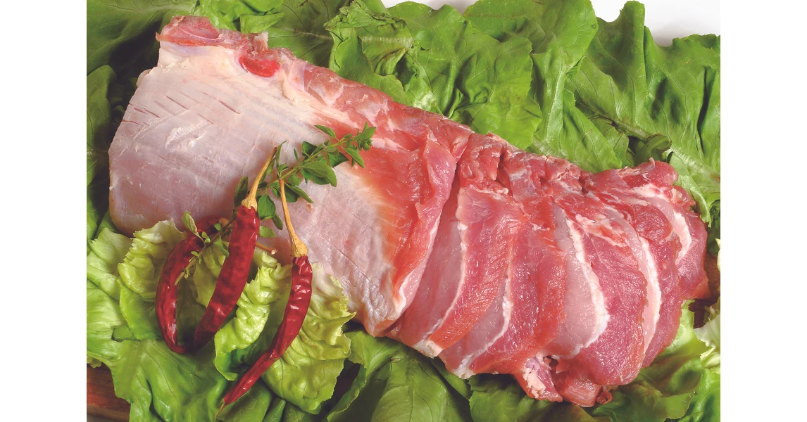 Friss sertés karaj csont nélkül/kg kb.3000g gasztro termék a ...