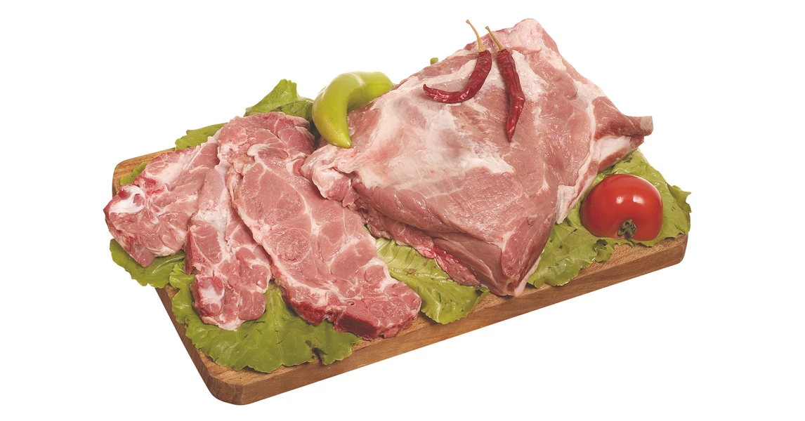 Friss sertés tarja csont nélkül/kg kb.2500g gasztro termék a ...